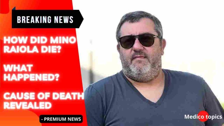 How did Mino Raiola die? What happened? Cause of death revealed