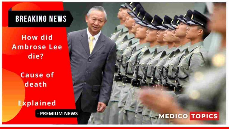 How did Ambrose Lee die? Cause of death Explained