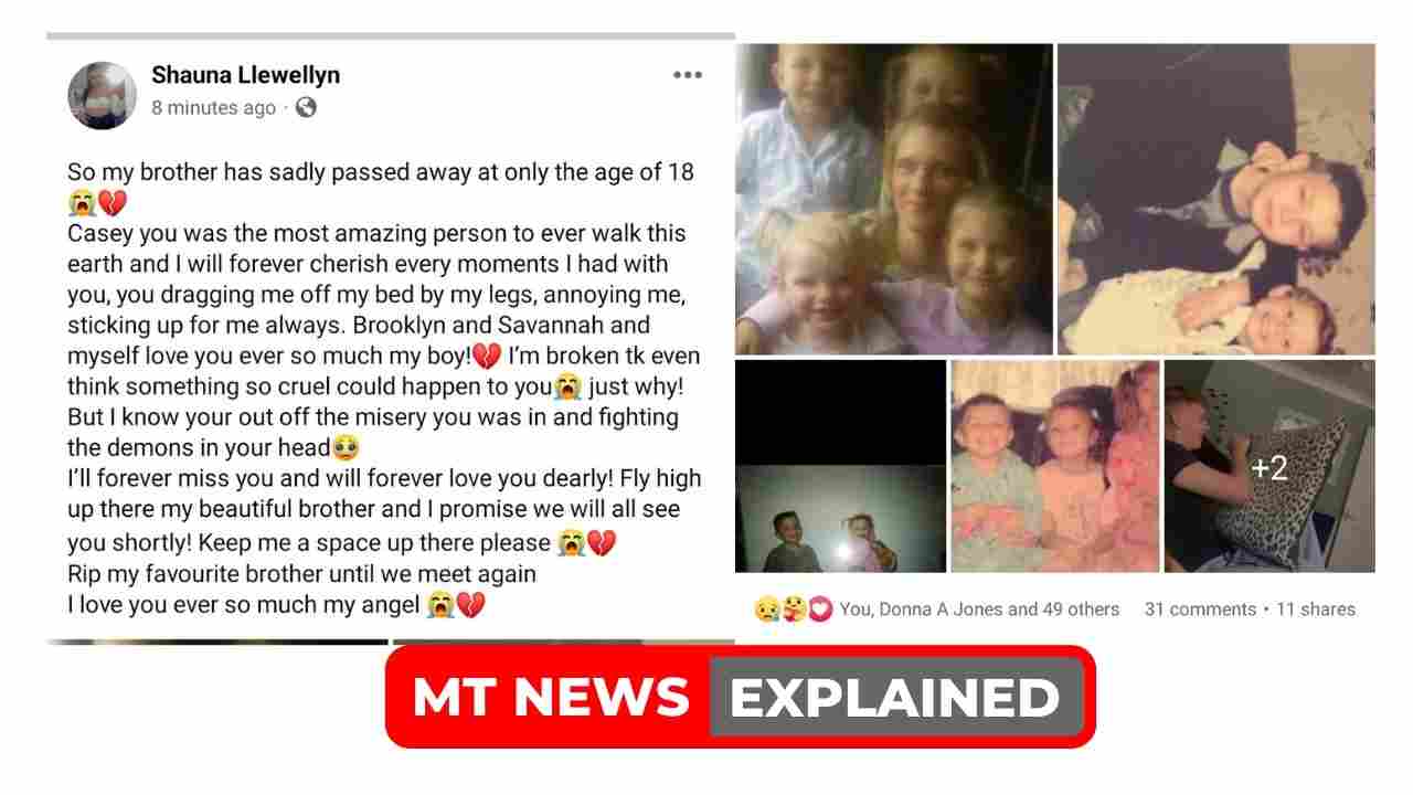 How did Casey Coulton die? Missing Teenager from Aberdare cause of ...