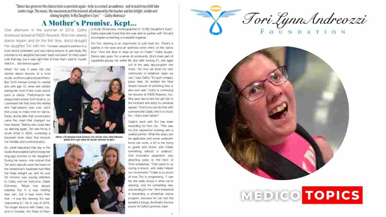 Who was Tori Lynn Andreozzi? Brain injured women died after 20 years of ...