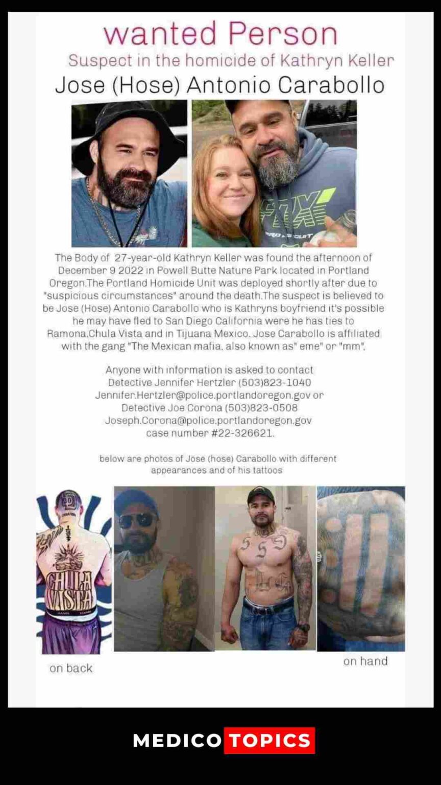 Who is Jose Antonio Caraballo? Suspect in murder of Kathryn Muhlbach ...
