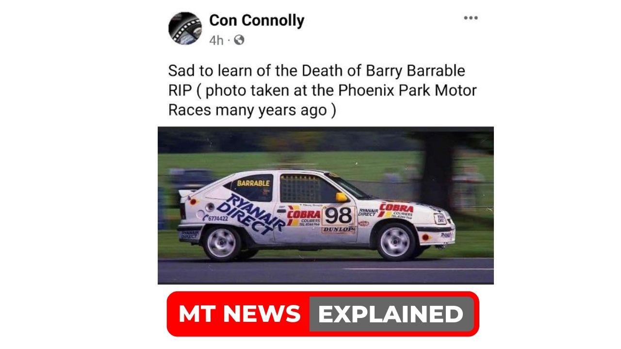 How did Barry Barrable die? British racing driver cause of death ...