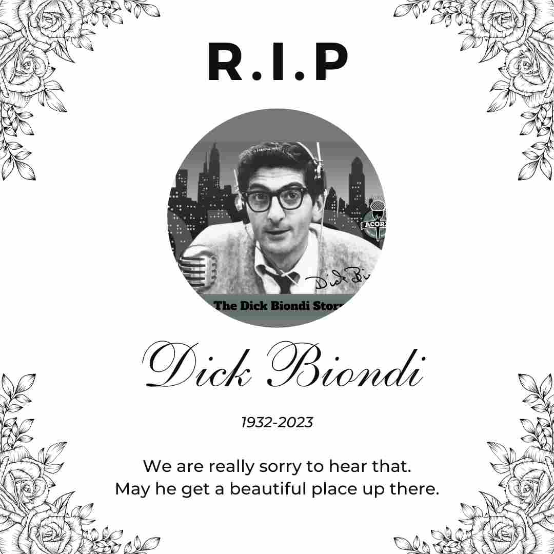 Chicago's Top 40 disc jockey Dick Biondi dead at 90, Cause of death ...